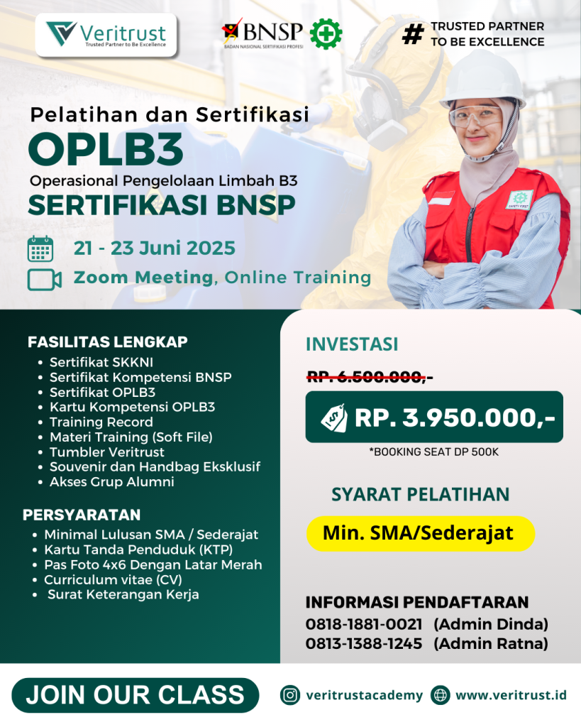 PPPA Sertifikasi BNSP - Veritrust Academy