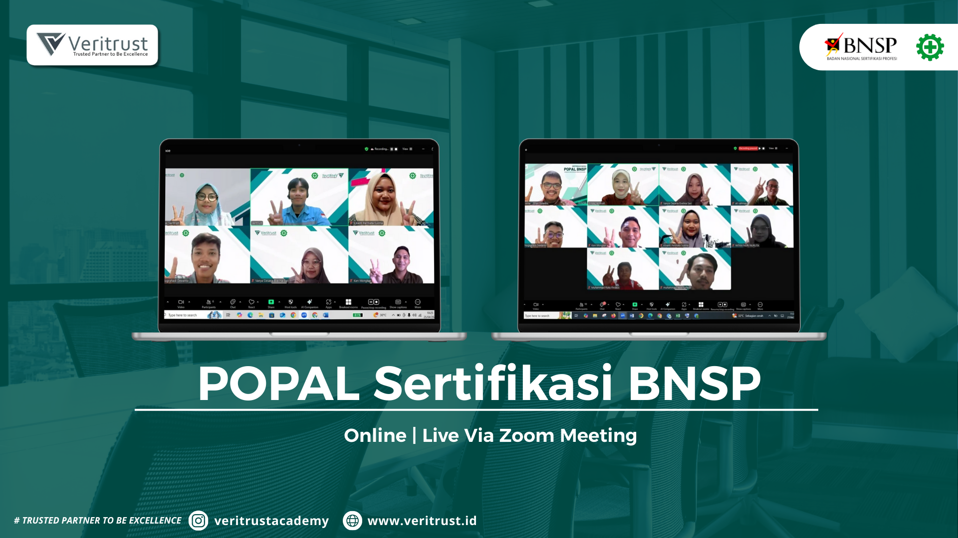 Pelatihan POPAL Sertifikasi BNSP - Veritrust Academy